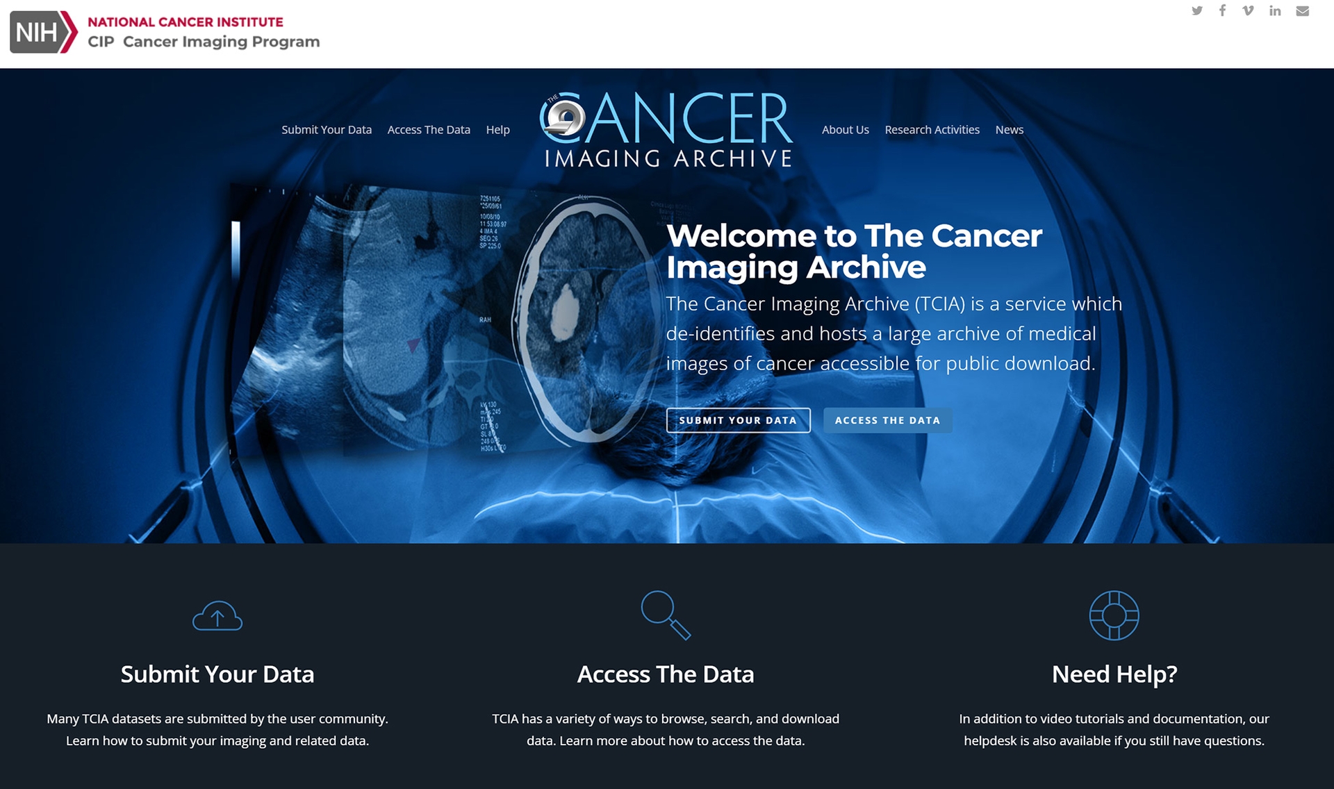 The Cancer Imaging Archive